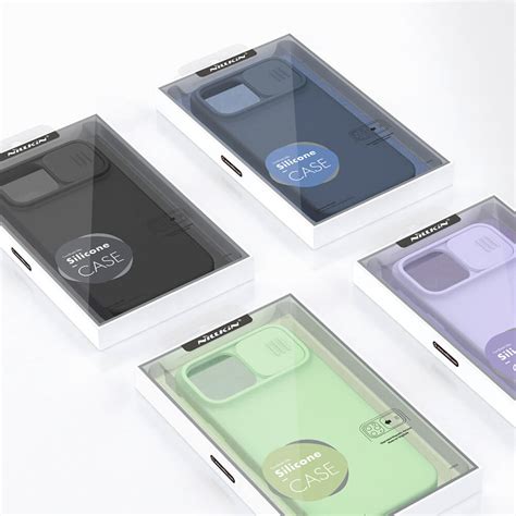 Nillkin Camshield Silky Silicon Case For Apple Iphone Pro Max Apple Mobile Phone Cover