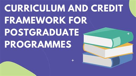 Curriculum And Credit Framework For Pg Programs Consultants