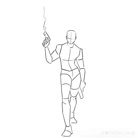Holding Gun Reference Drawing At Sherry Stamps Blog