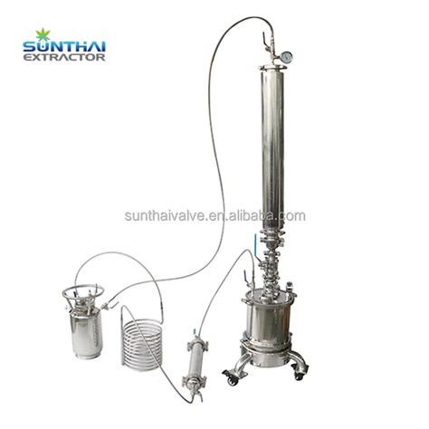 Sanitary 2lb Passive Closed Loop Extractor With Recovery Tank And Chilling Coil For Refrigerant