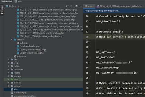 Php Artisan Migrate Error Trying To Connect Via Null · Issue