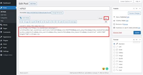 How To Add IFrame Code To WordPress LTHEME
