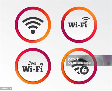 Wifi 무선 네트워크 아이콘 Wifi 존입니다 잠겼음 0명에 대한 스톡 벡터 아트 및 기타 이미지 0명 고급 데이터 Istock
