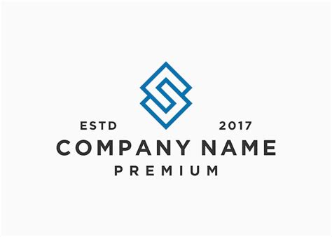 Premium Vector Letter Cs Square Logo Design Vector Illustration Template