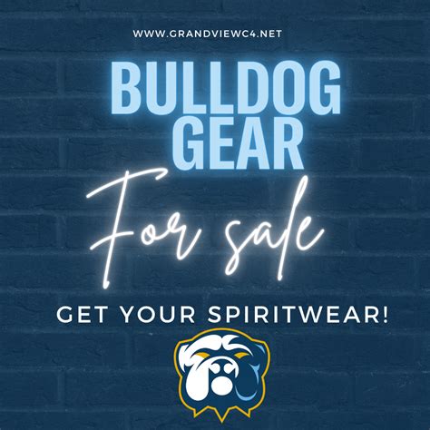 Spirit Wear For Sale Bulldog Spirit Wear Grandview C 4 School District