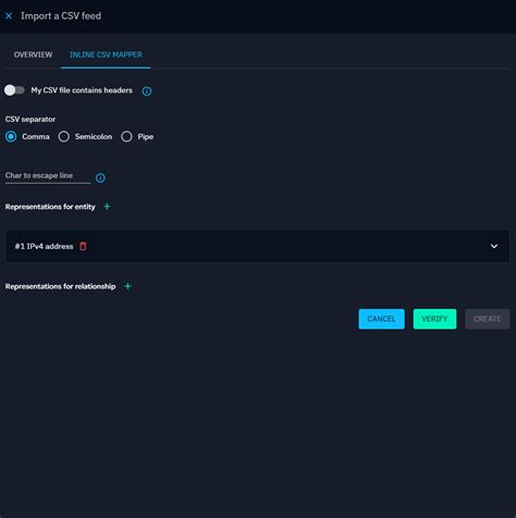 Csv Feed Opencti Documentation