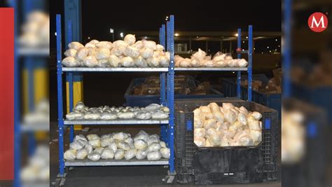Decomisan metanfetamina en camión con verduras en cruce con Tamaulipas