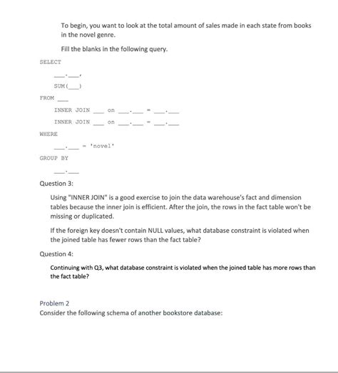 Comp Assignment Advanced Sql And Data Warehouse Chegg