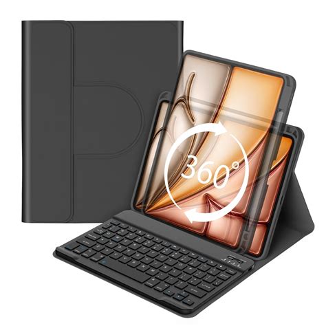 GOOJODOQ Keyboard Case For IPad Air 11 Inch 2024 M2 IPad Pro 11 4 3 2 1 IPad Air 5th 4th 10 9