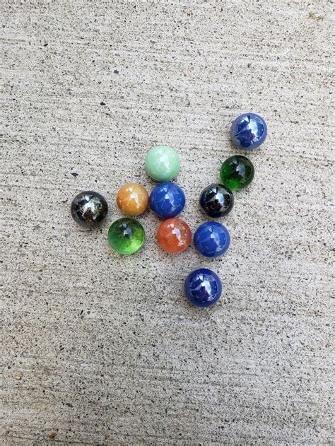Vintage Opaque Marbles Glass Marbles Vintage Opaque Color Glass
