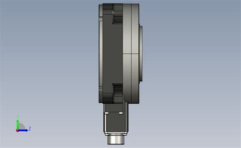 直接伺服转台tm Rg2m002c30asm三菱电机step模型图纸下载 懒石网