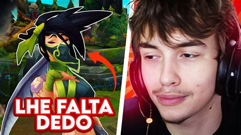 ESSA AKALI NÃO ME GANHA NO DEDO YouTube
