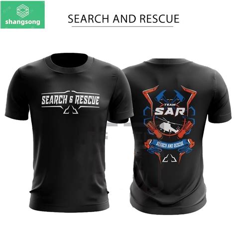 Firefighter Shirt Paratrooper Team Sar Ready Inventory Mala Shopee