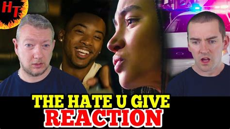 The Hate U Give Trailer Reaction Youtube