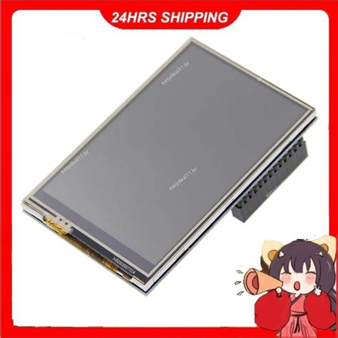 Tela Lcd A Cores De 3 5 Polegadas Para Raspberry Pi Display Touch Screen 480x320 Tft Adequada 4a