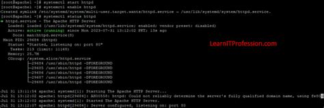 How To Install And Configure Apache Web Server On RHEL 8