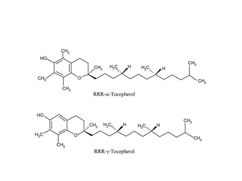 Tocopherol Structure