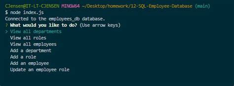 Github Carrielj Sql Employee Database