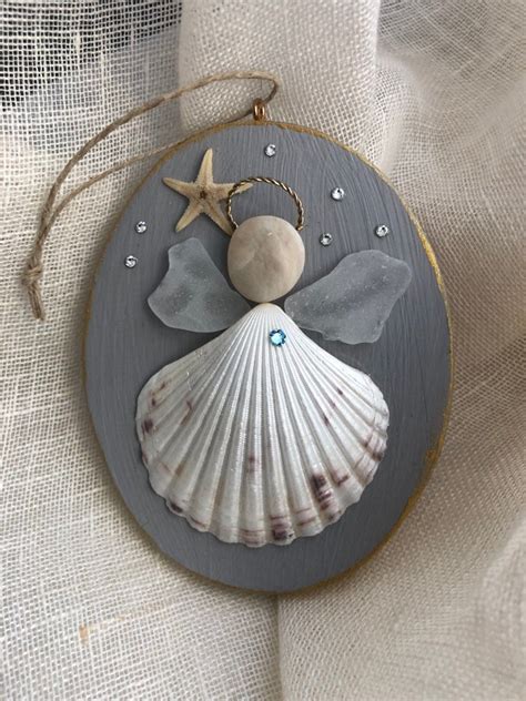 Large Beachcomber Ornament Seashell Crafts Shell Crafts Seashell
