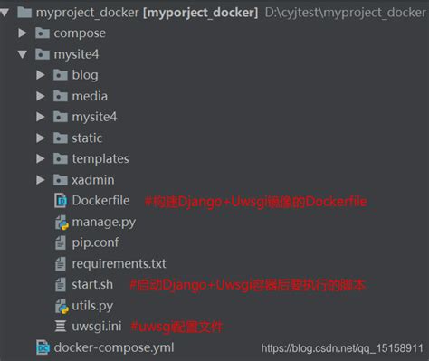 Docker系列6docker Compose部署 Django Uwsgi Nginx Mysql Redis
