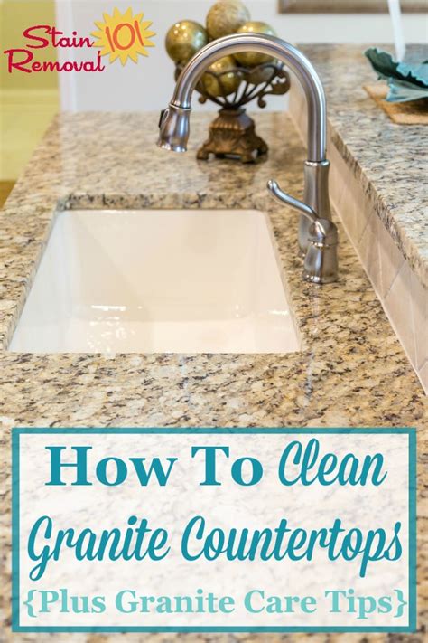 Granite Countertop Care Guide Countertops Ideas
