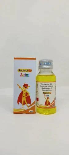 Terbutaline Bromhexine Guaiphenesin Syrup Bottle Size 60 Ml At Rs 65