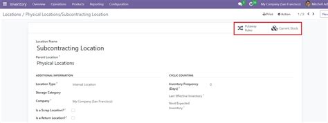 Locations In Odoo 16 Inventory App Odoo V16 Community Edition Book