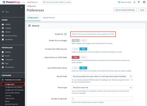 activar ssl en prestashop 1 7 6 2 dondominio blog