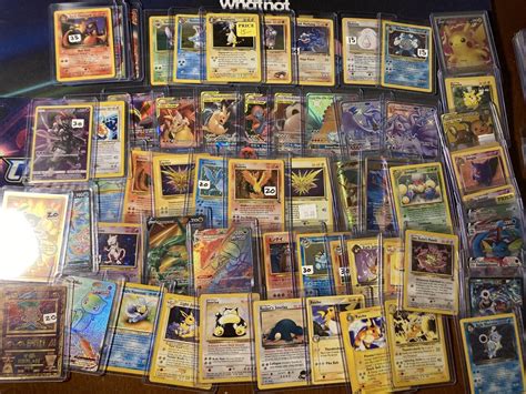 Lot Of 100 Pokemon Cards Vintage Modern Assorted Holos Reverse C