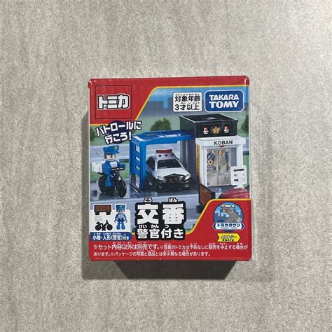胖達人 正版現貨有發票 日版 Tomica 多美 新城鎮 警察局 派出所 警察 警員 腳踏車 場景 蝦皮購物