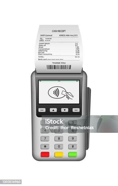 Pos 터미널 지불을위한 Pos 기계 송장으로 Nfc 지불 카드 는 영수증과 터미널에서 지불합니다 도움말 신용 직불 카드와 무선
