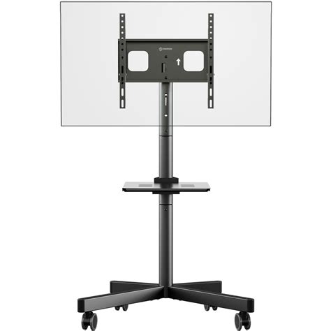 ONKRON стойка для телевизора с кронштейном 23"-60", мобильная, чёрная ...