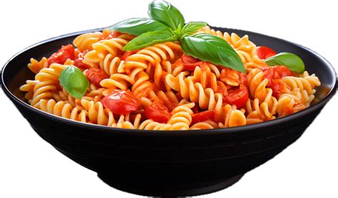 Ai Generated Pasta With Tomato Sauce In A Bowl Png 34763599 Png