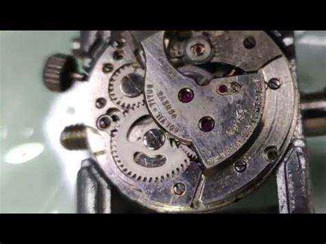 How To Repair An Old Titus Watch Assembly Disassembly Of AS Cal 1686