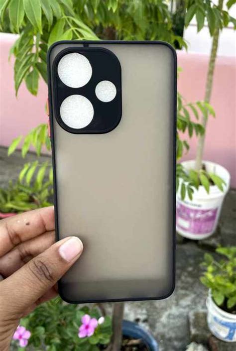 Camera Protection Bumper Phone Cases For Infinix Hot 30i Matte