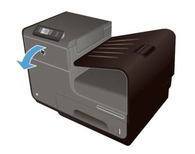 How To Replace An Empty Ink Cartridge In The HP Officejet Pro X Dw Series Printer An