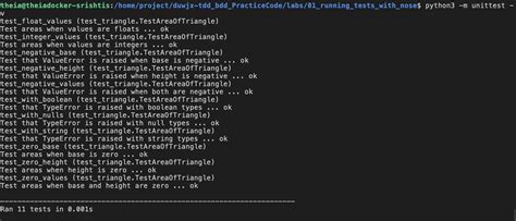 IBM DevOps And Software Engineering Lab1 Running Test With Nose Md At