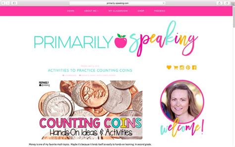 Modern Blogger Portfolio Laugh Eat Learn Classroom Shop Font Combo