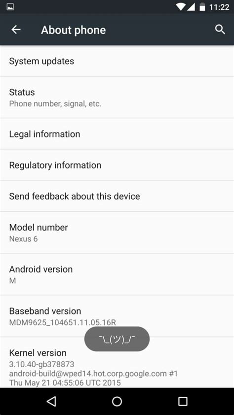 Google Android M Preview Screenshots Gallery