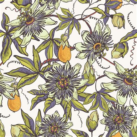 Vintage Floral Natural De Patrones Sin Fisuras Tarjeta De Felicitación