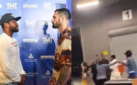 John Gotti Iii Vs Floyd Mayweather Brawl Watch John Gotti Iii Vs