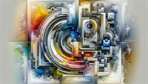 Abstract Geometric Artwork Stock Illustration Illustration Of Vibrant