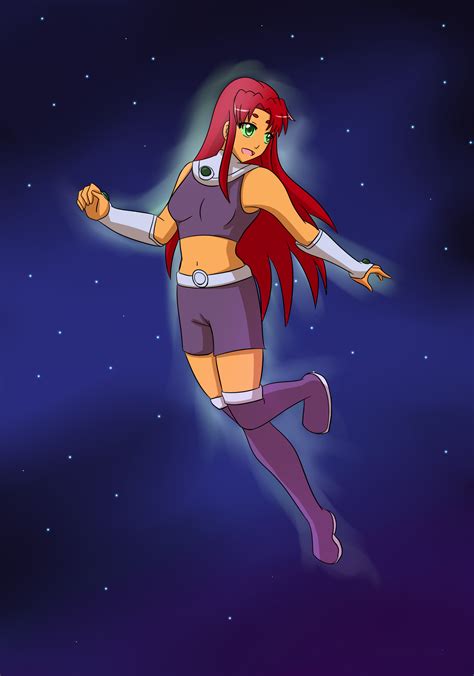 Starfire By Blizzarddemon On Newgrounds
