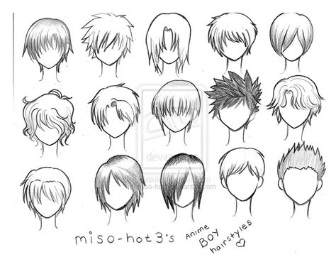 Peinados Para Hombres Anime