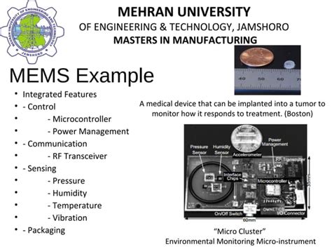 Mems And Micro Systems Ppt