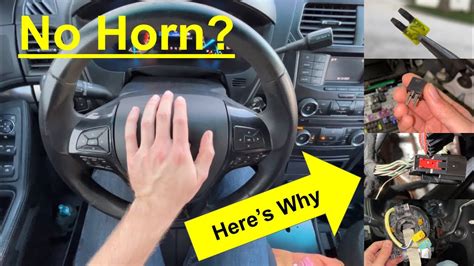 Horn Not Working 7 Things To Check Youtube
