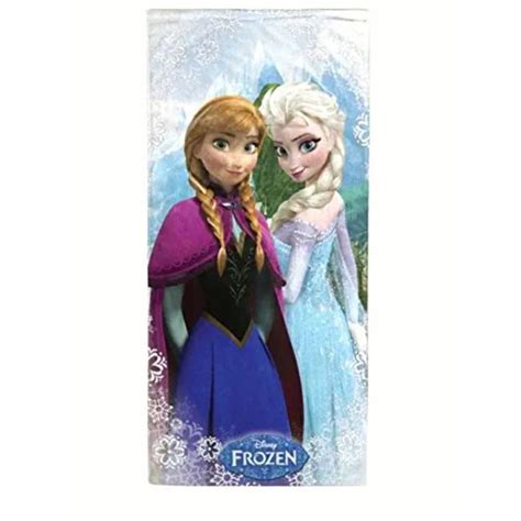 Disney Frozen Bath Towel 100cotton Shopee Singapore