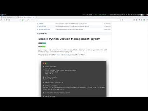 Install And Manage Multiple Versions Of Python Using Pyenv YouTube