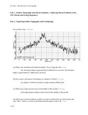 Exploring Seafloor Topography And Marine Sediments In Course Hero