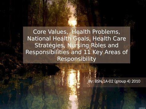 Pptx Core Values And 11 Key Areas Of Responsiblity Dokumen Tips